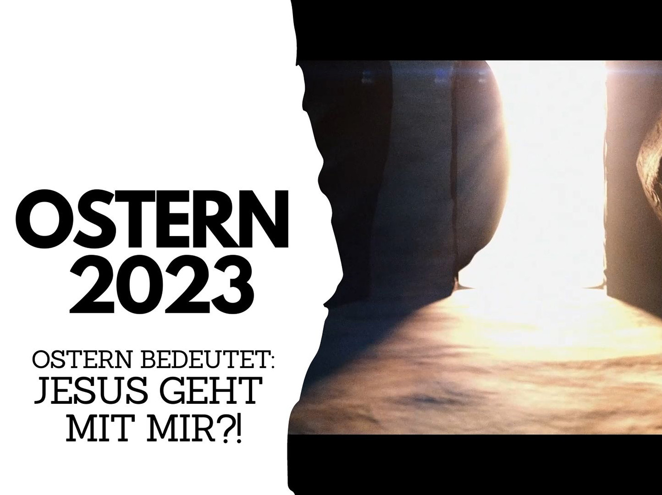 Ostern bedeutet: Jesus geht mit mir – Christus-Gemeinde